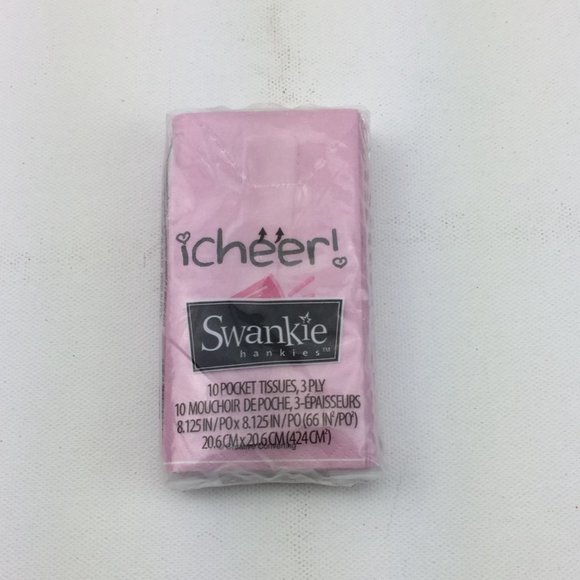 Swankie | Other | Swankie I Cheer Pink Tissue Kleenex Purse Pocket Set ...